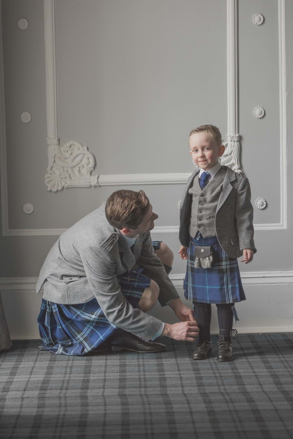 Made to Measure | Scottish Bluebell Kilt | Kilts & Trews