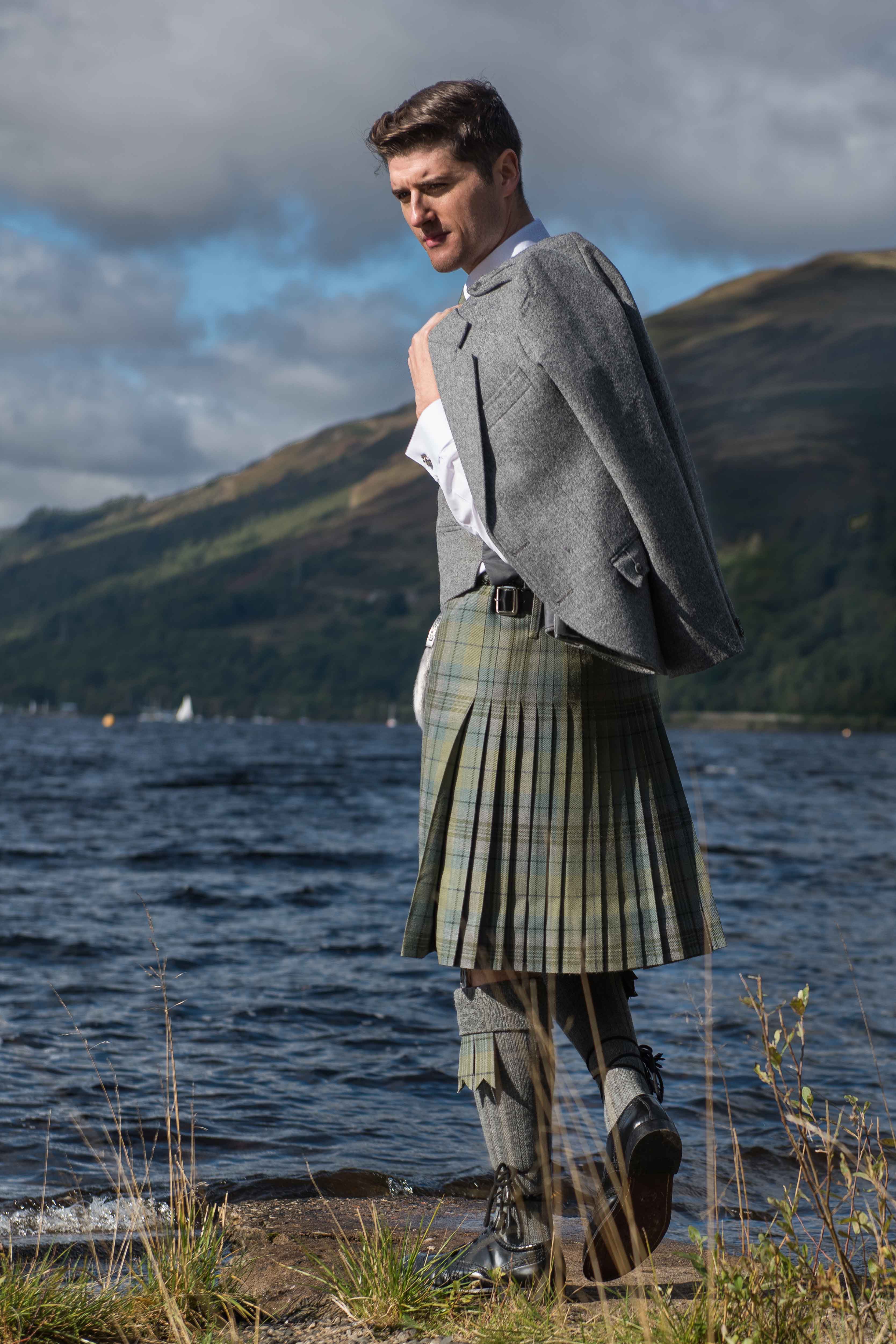 Spirit of Loch Ness Tartan Kilt Flashes | Kilts & Trews