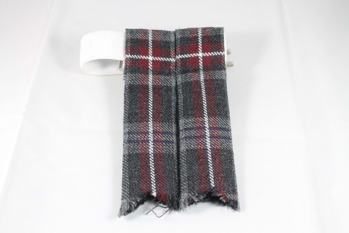 Hebridean Heather Tartan Kilt Flashes | Kilts & Trews